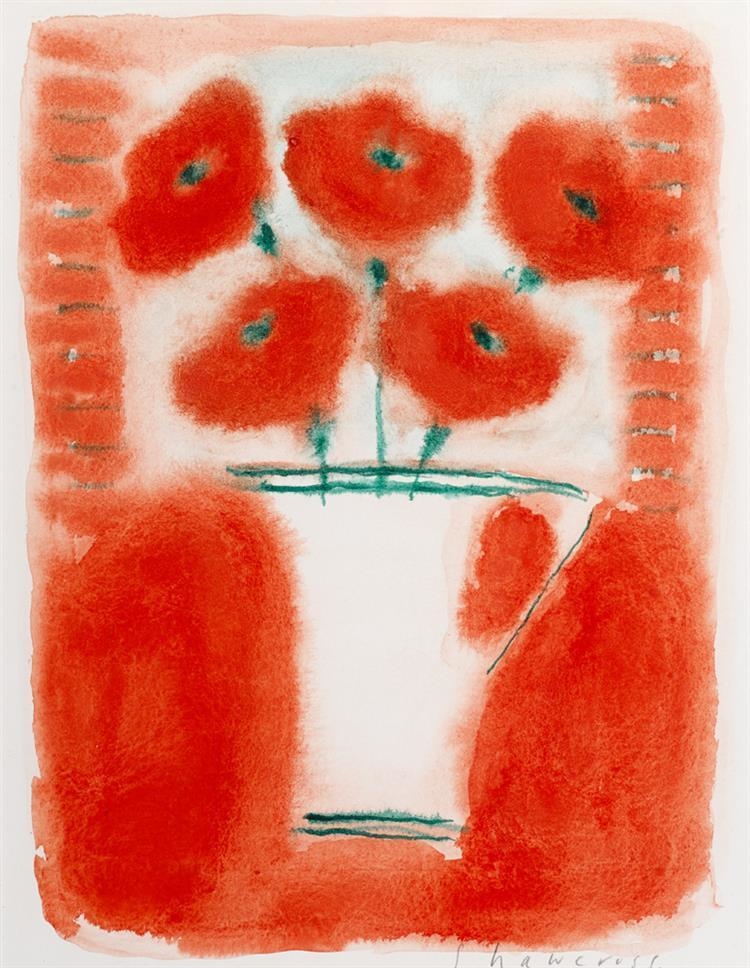 Neil Shawcross | POPPIES IN A VASE | MutualArt