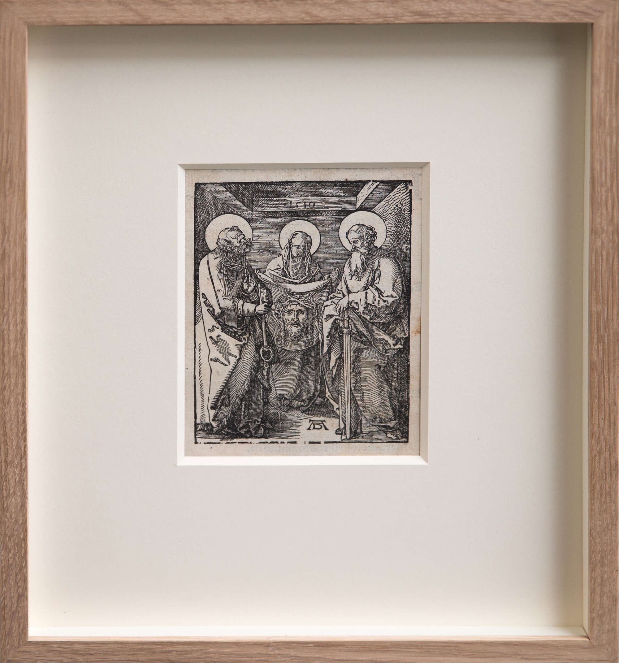 Albrecht Dürer | Sudarium Saint Veronica Between Saints Peter and Paul ...