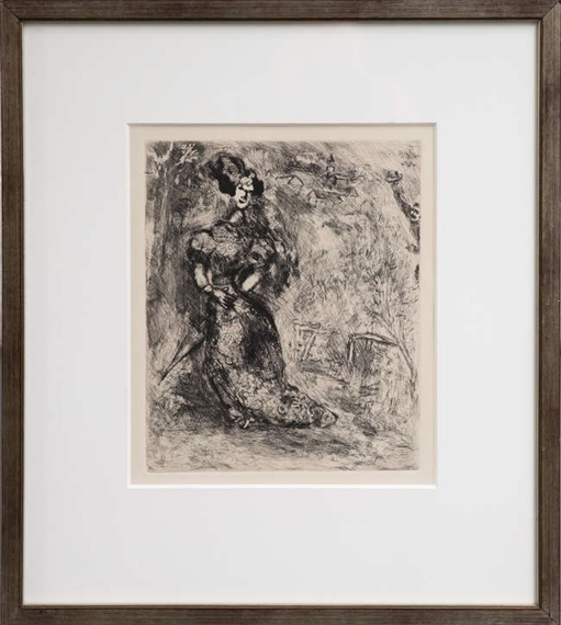 Marc Chagall | La Fille (The Daughter) (1952) | MutualArt