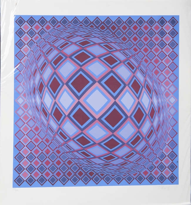 Victor Vasarely | Basel (1983) | MutualArt