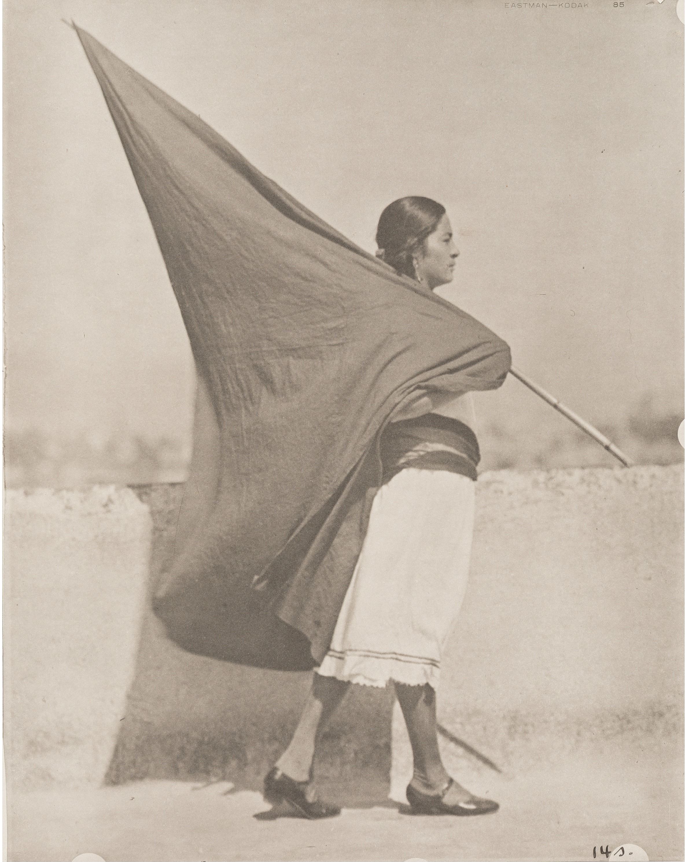 Tina Modotti | Woman with Flag | MutualArt
