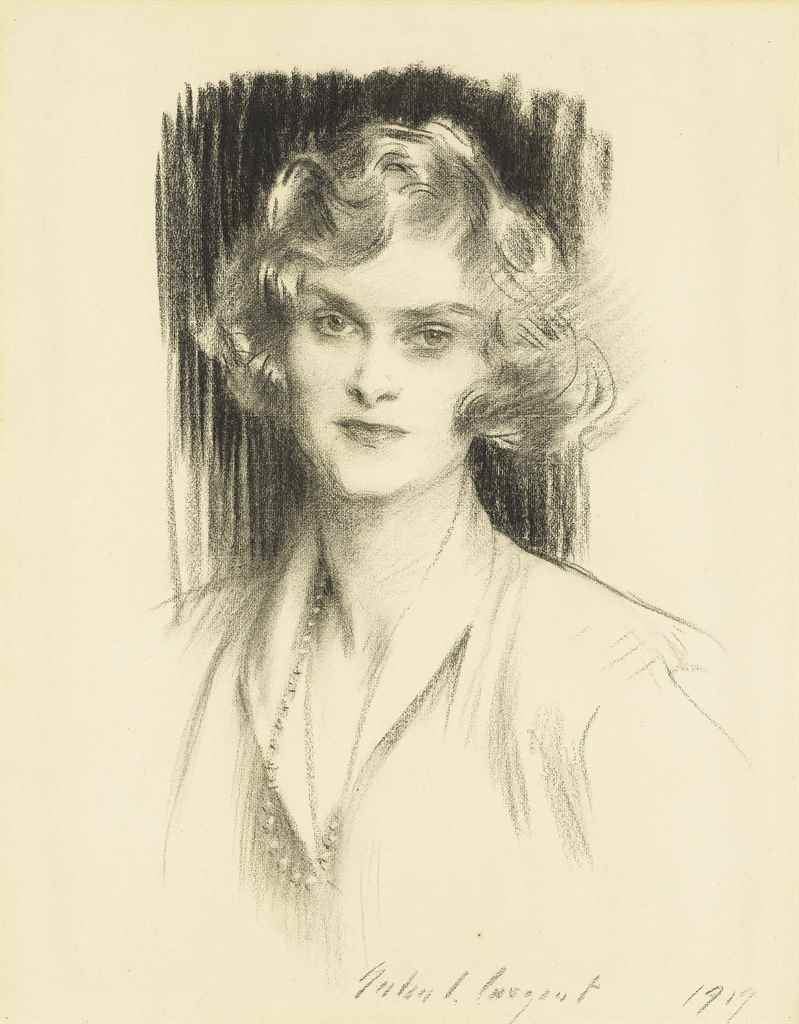John Singer Sargent | Portrait of Viscountess Ednam, née Lady Rosemary ...