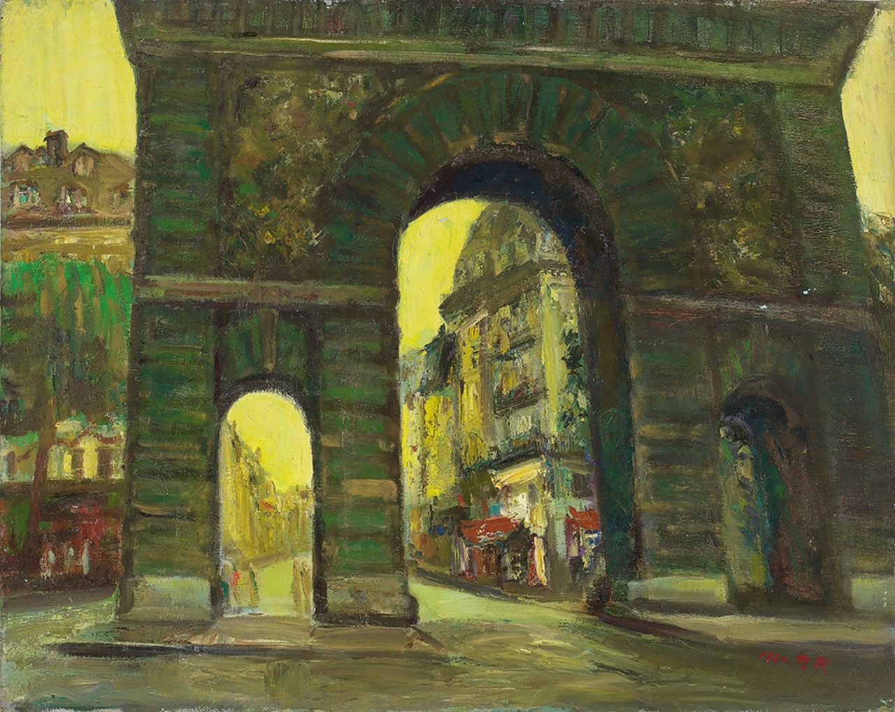 Shen Che Tsai | Paris (Gate) (1982) | MutualArt
