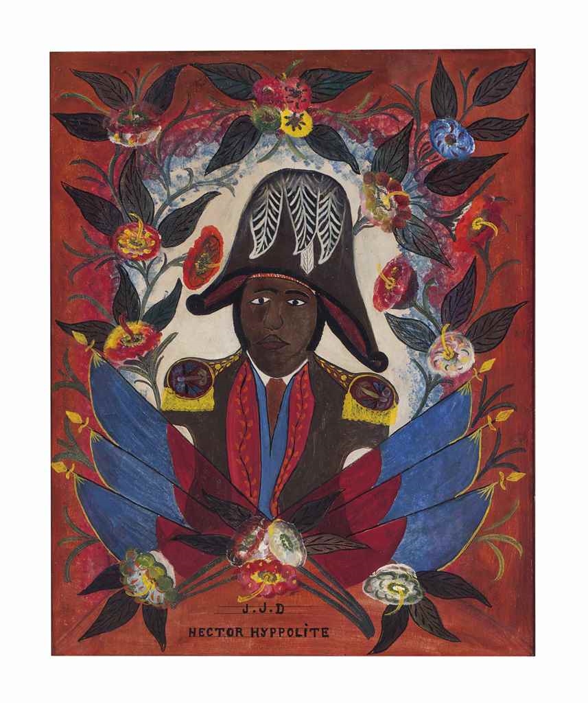 Hector Hyppolite | Portrait of Jean-Jacques Dessalines (1945 - 1947) | MutualArt