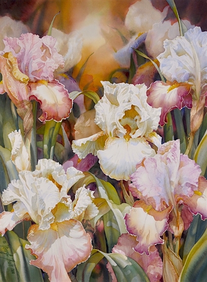 Darryl Trott | The Iris Garden (1996) | MutualArt