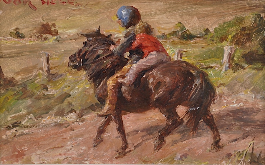 Ivor Hele | Tussled | MutualArt