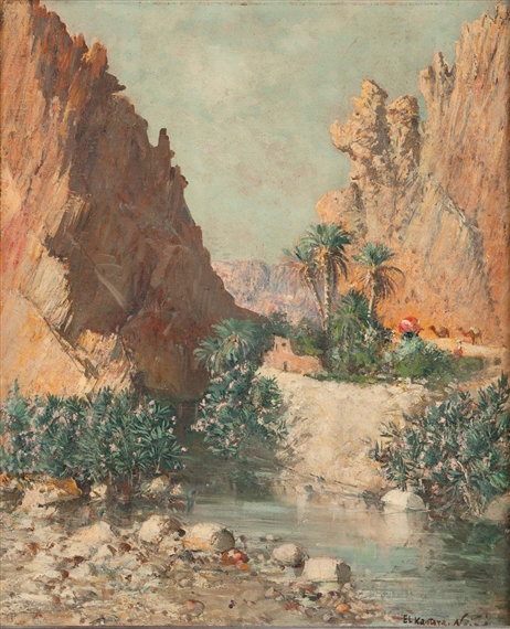 Maxime Noire | Vue d’El Kantara | MutualArt