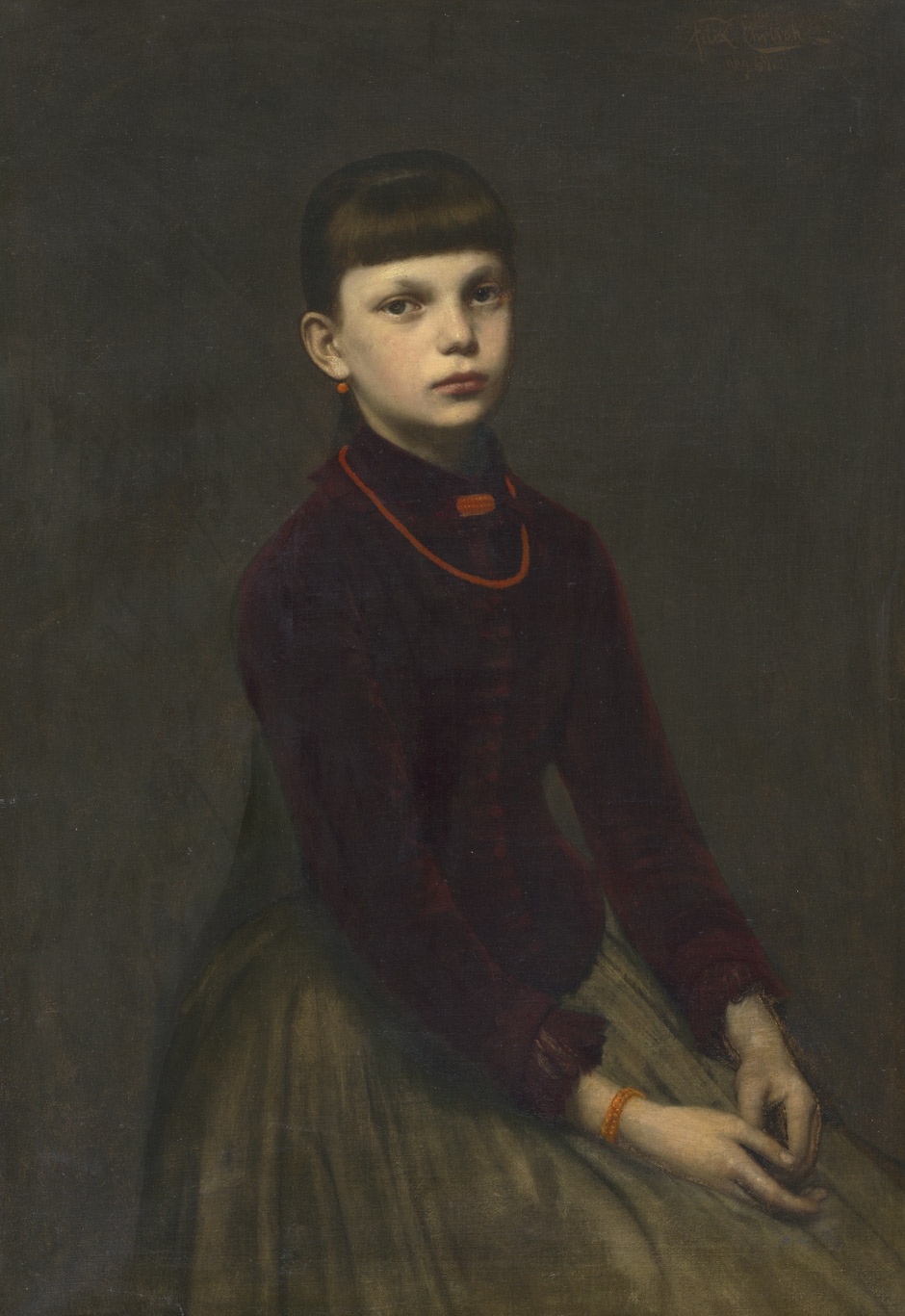 Felix Ehrlich | Christmas (1889) | MutualArt