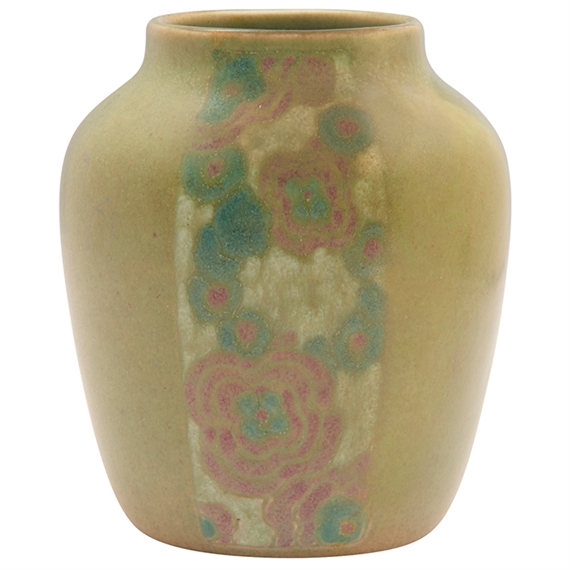 Overbeck Pottery | Floral vase | MutualArt
