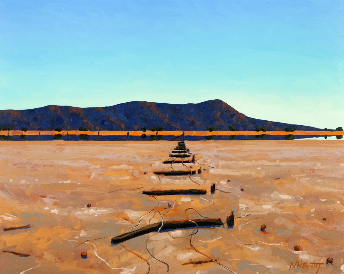 Nigel Hewitt | Afternoon on Lake Monger | MutualArt