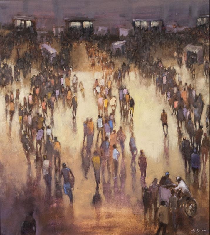 Ann Lindsell-Stewart | SEVEN QUEUES | MutualArt