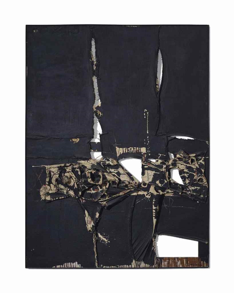 Manolo Millares | Cuadro 95 (1960) | MutualArt