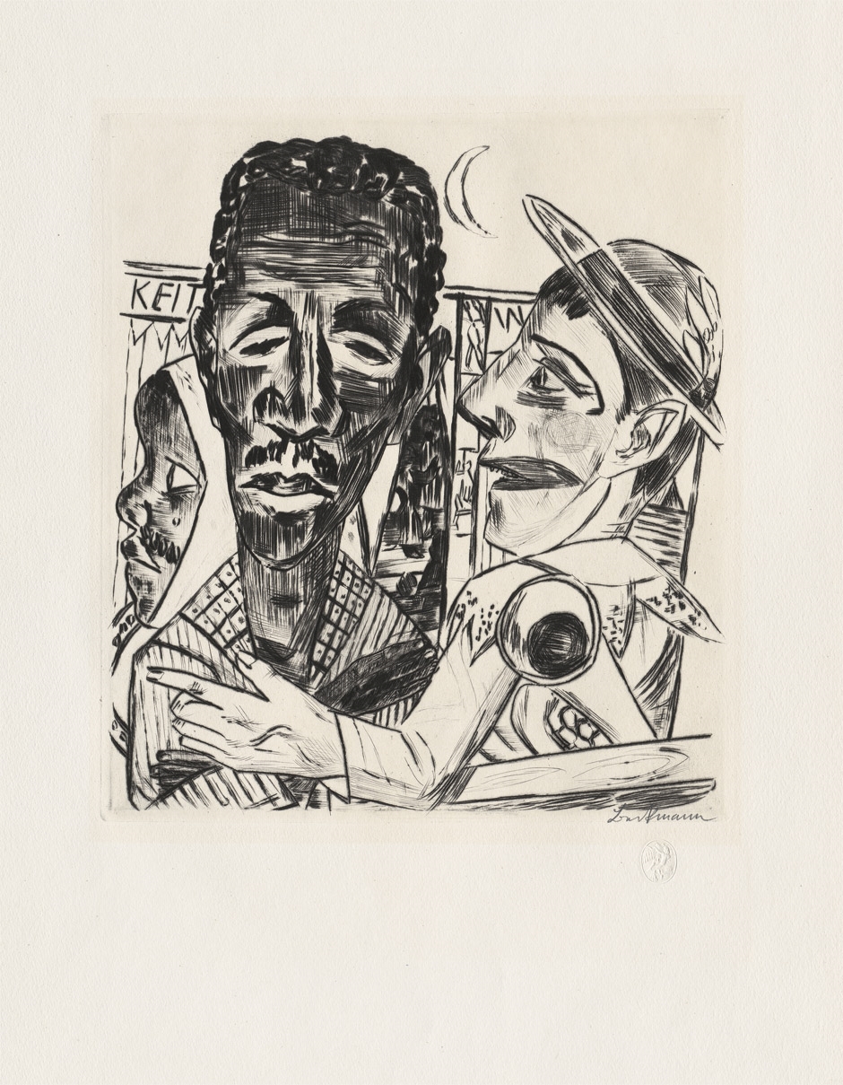 Max Beckmann | Der Neger (1921) | MutualArt