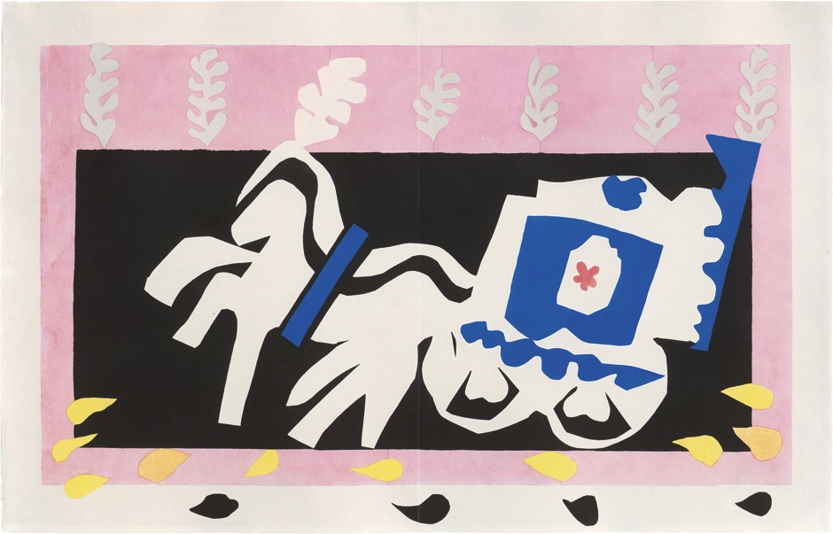 Henri Matisse | L'enterrement de Pierrot, aus: Jazz (1947) | MutualArt