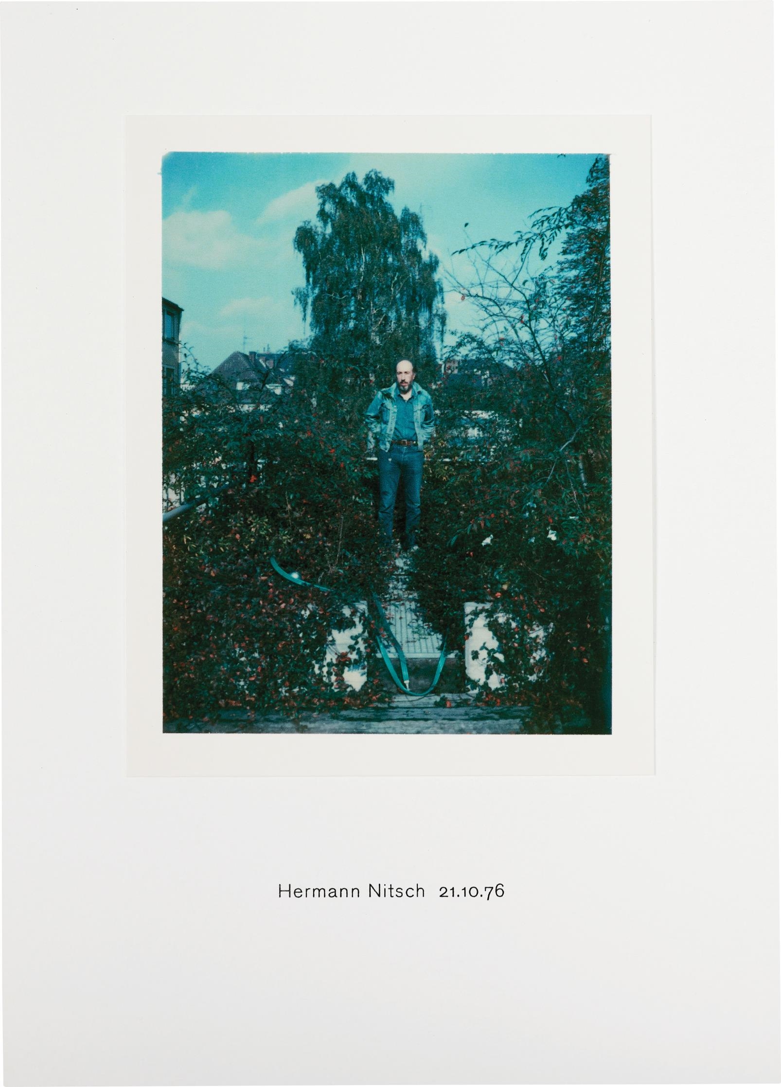 Richard Hamilton | Polaroid Portrait, Hermann Nitsch 21.10.76 (2010 ...