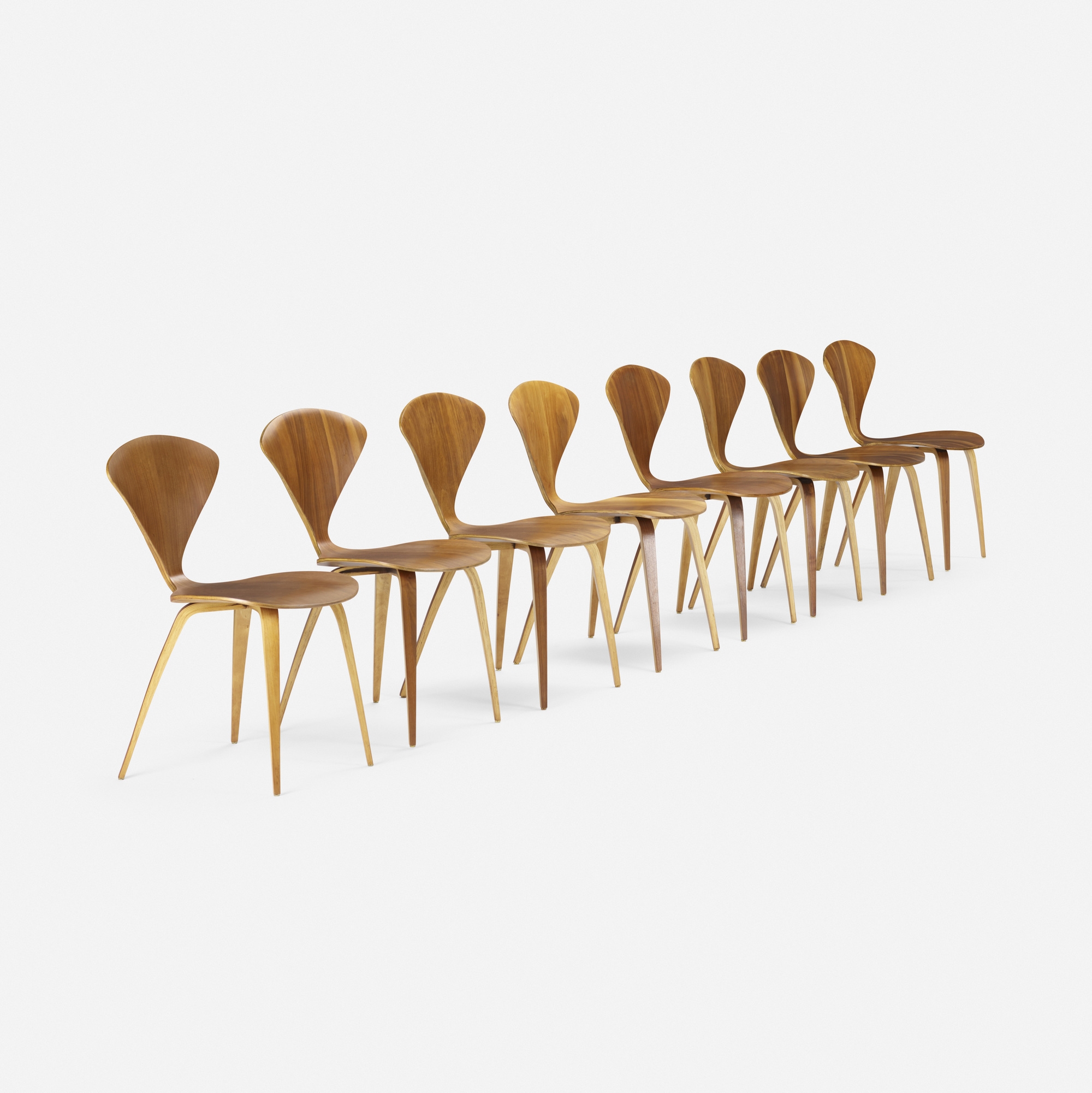 Norman Cherner | Set of 8;dining chairs (1958) | MutualArt