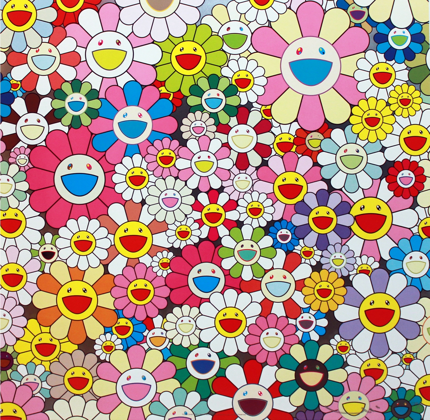 Takashi Murakami | Flower Smile (2011) | MutualArt