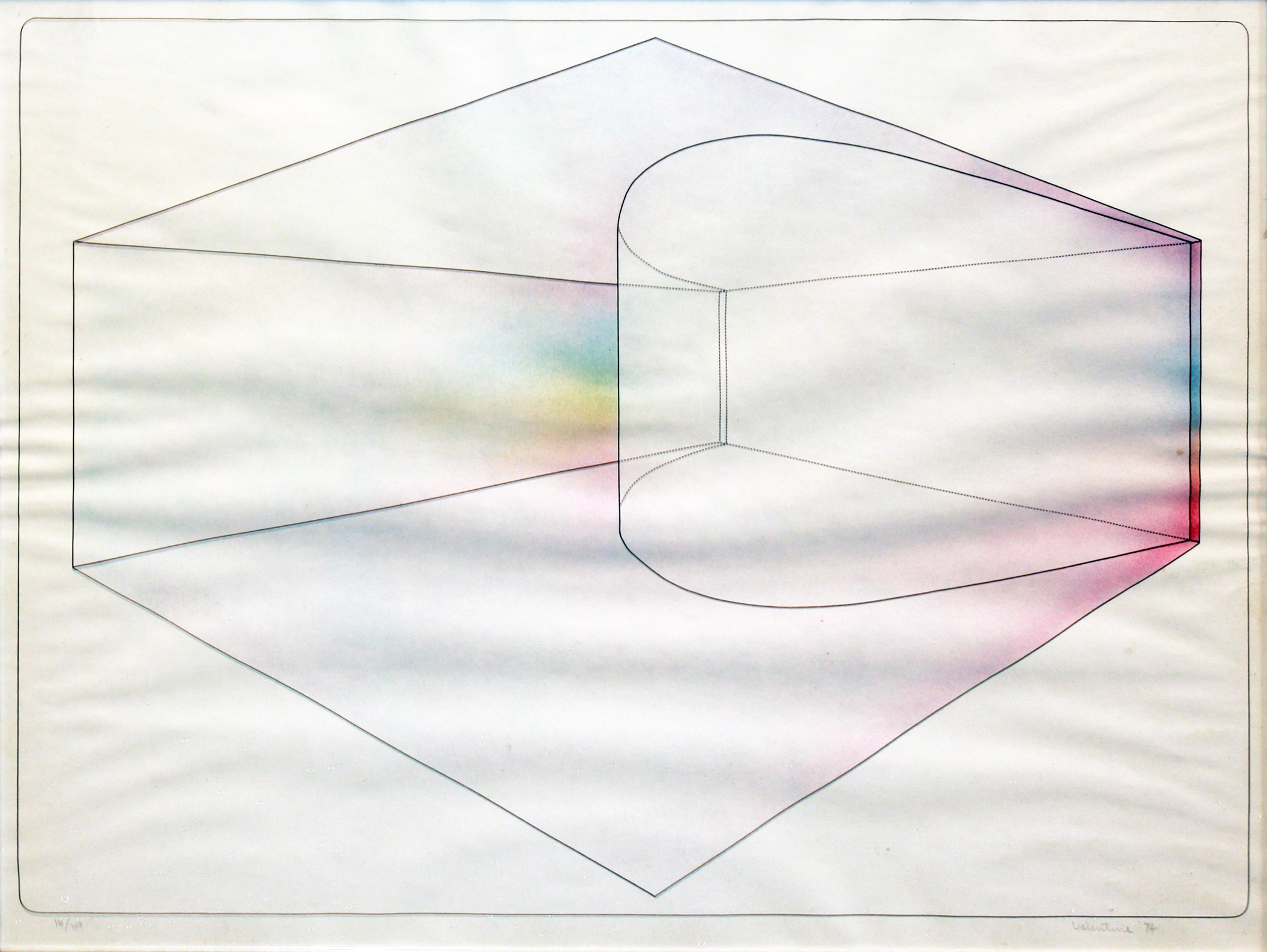DeWain Valentine | Curved Wall Spectacle (1974) | MutualArt