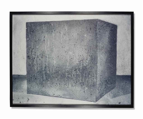 Vik Muniz | 'TONY SMITH, DIE, 1962 (PICTURES OF DUST)' (2000) | MutualArt