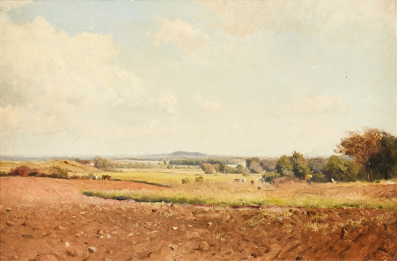 Gustaf Rydberg | Skånsk bondgård | MutualArt