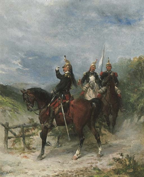 James Alexander Walker | Officiers en reconnaissance | MutualArt
