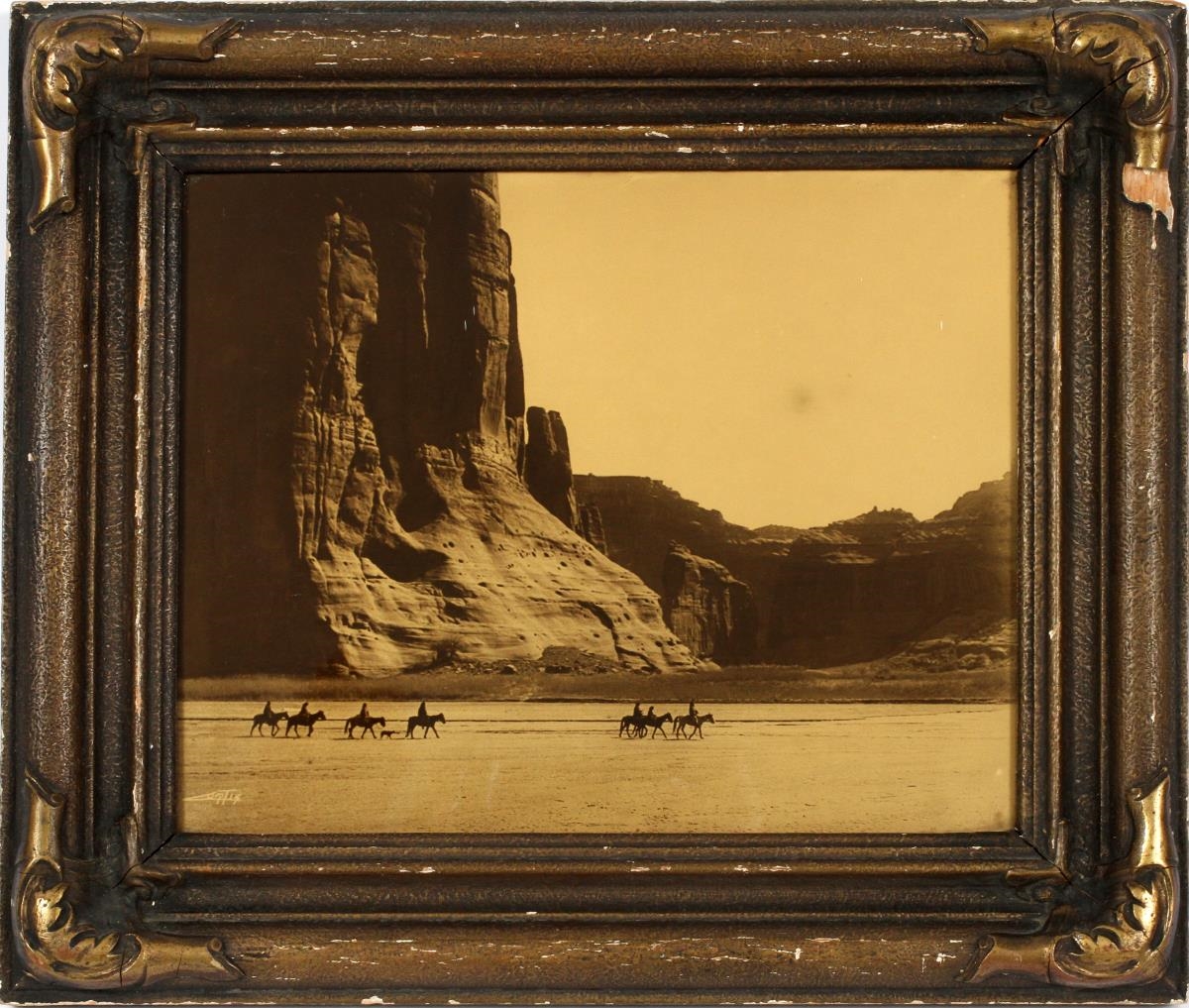 Edward S. Curtis | CANYON DE CHELLY (1904) | MutualArt