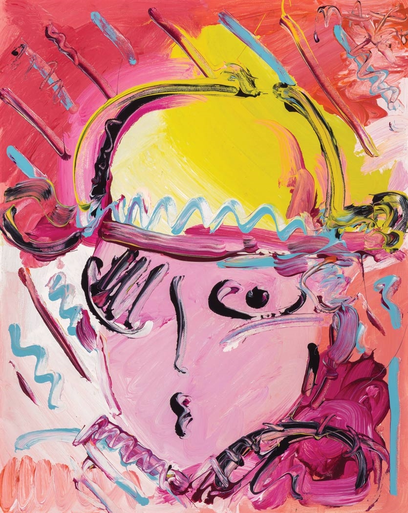 Peter Max | Zero Lady II (1985) | MutualArt