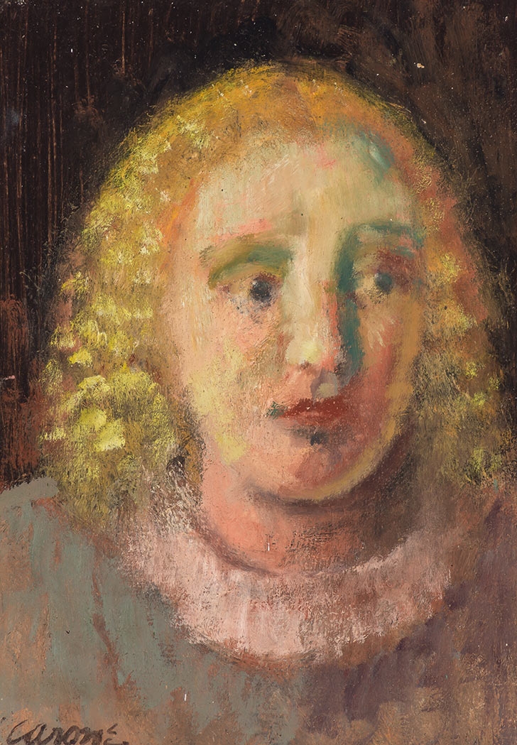 Nicolas Carone | Head of Young Girl (1989) | MutualArt