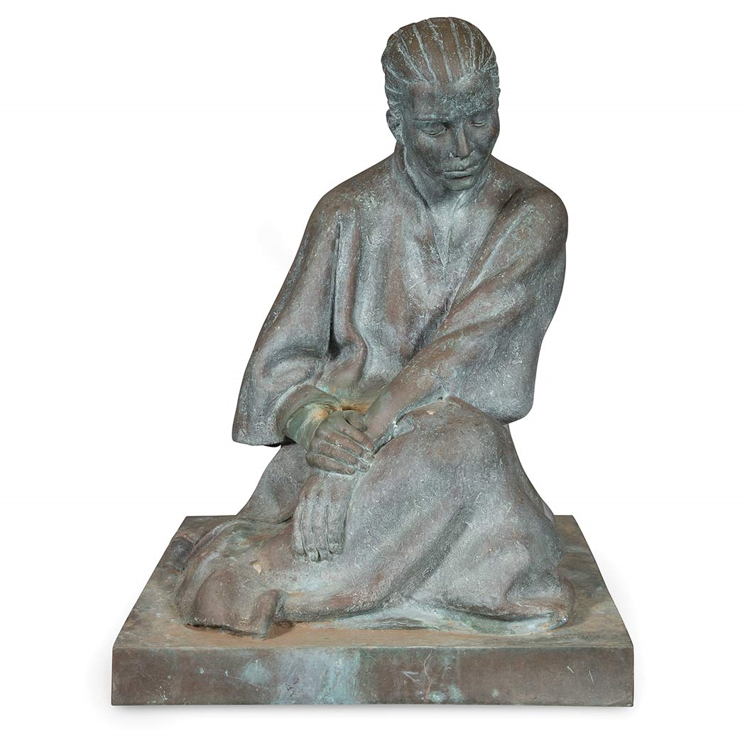 Felipe Castañeda | Seated Woman (1983) | MutualArt