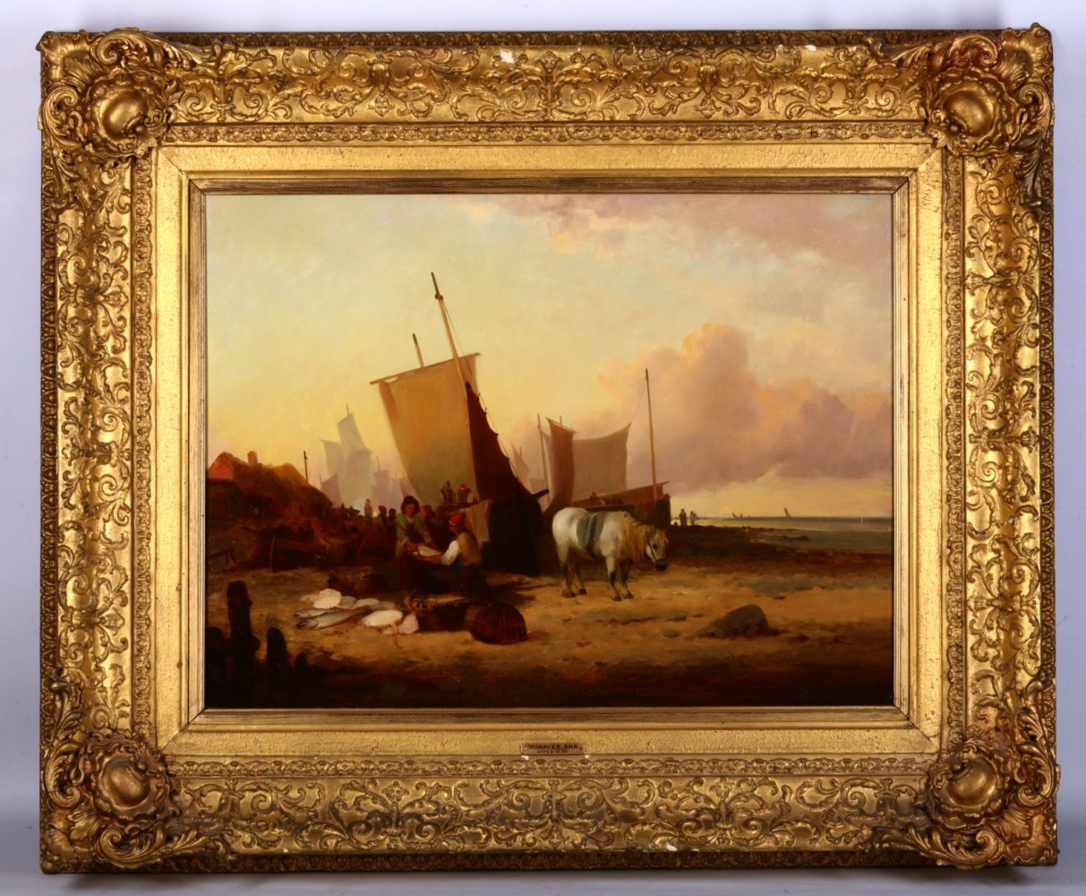 William Shayer Sr. | Fisherman on the coast | MutualArt