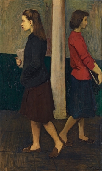 Raphael Soyer | Two Sisters | MutualArt