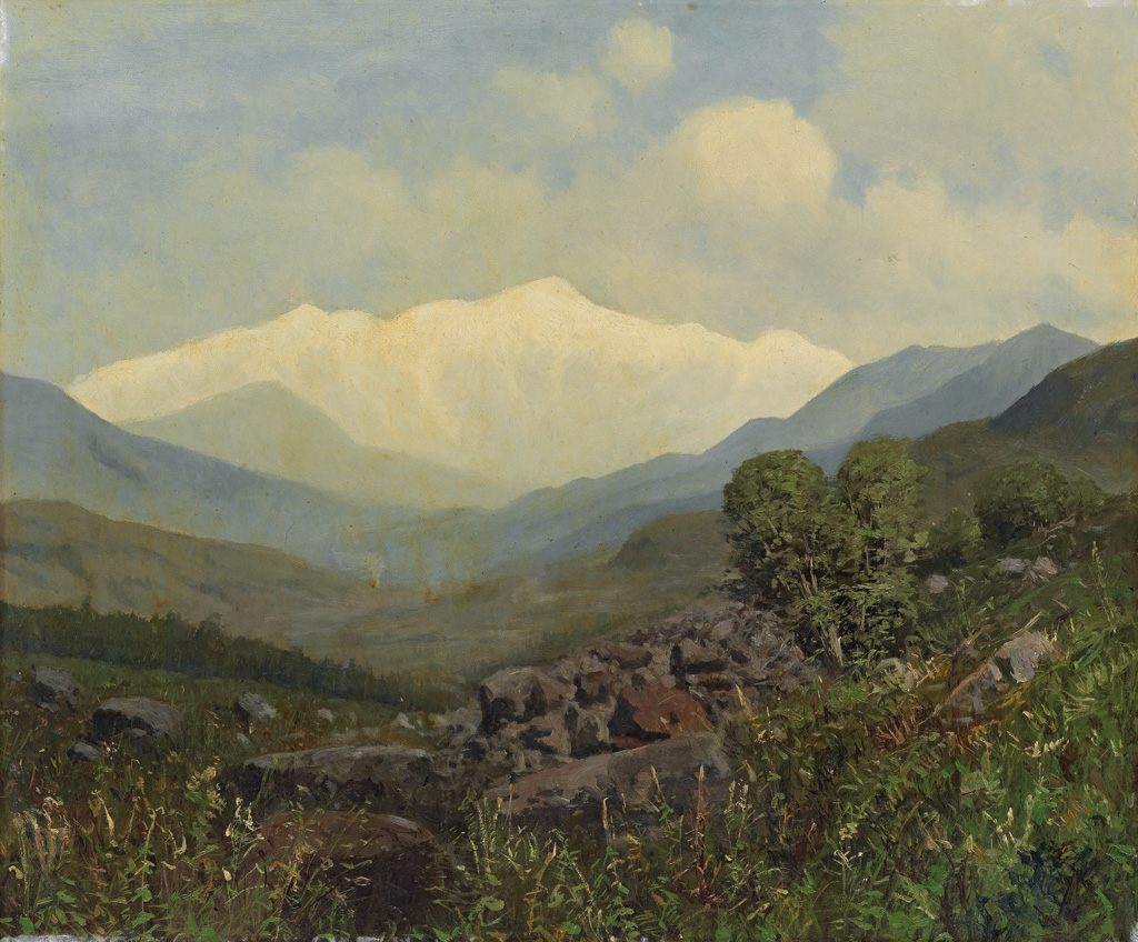 Benjamin Champney | View of Mt. Washington, from North Conway | MutualArt