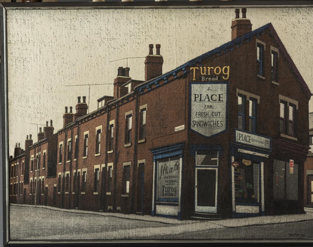 Stuart Walton | Street Scene, Kirkstall, Leeds (1972) | MutualArt