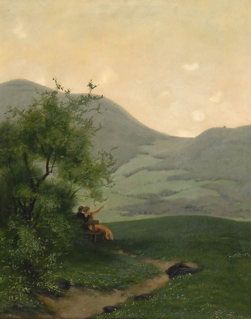 Hermann Gradl | Jugendstilgemälde Taunus | MutualArt