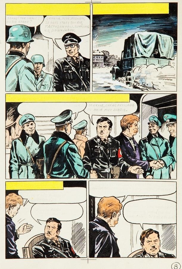 Mieczysław Wiśniewski | Kapitan Kloss, part XIV - Iron cross, comic ...