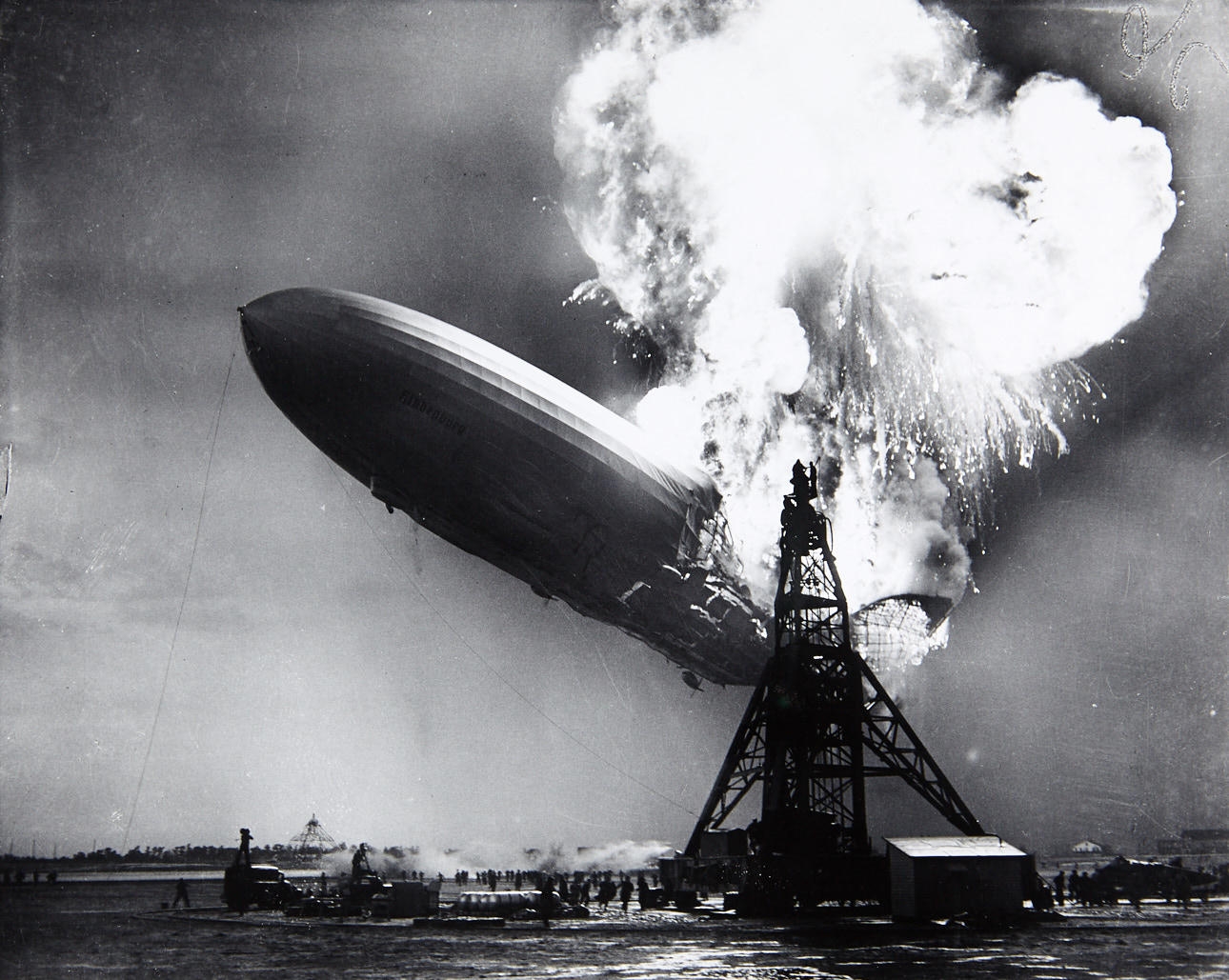 Sam Shere | Explosion of the Hindenburg. Lakehurst, New Jersey, May 6th ...