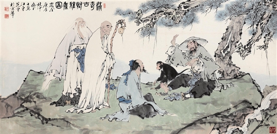 Artworks of Zeng Fanzhi (Chinese, 1964)