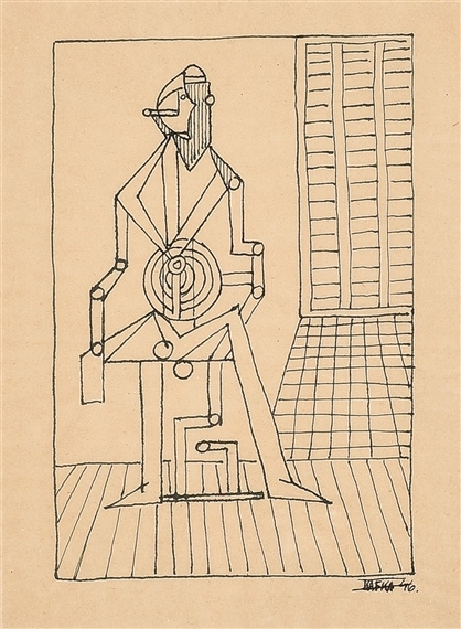 Jaroslav Kafka | Robot (1946) | MutualArt