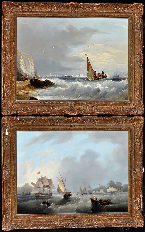 Frederick Calvert | Coastal seascapes | MutualArt