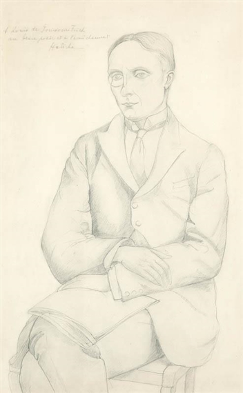 Alice Halicka | Portrait of Louis de Gonzaga's Frick poet | MutualArt