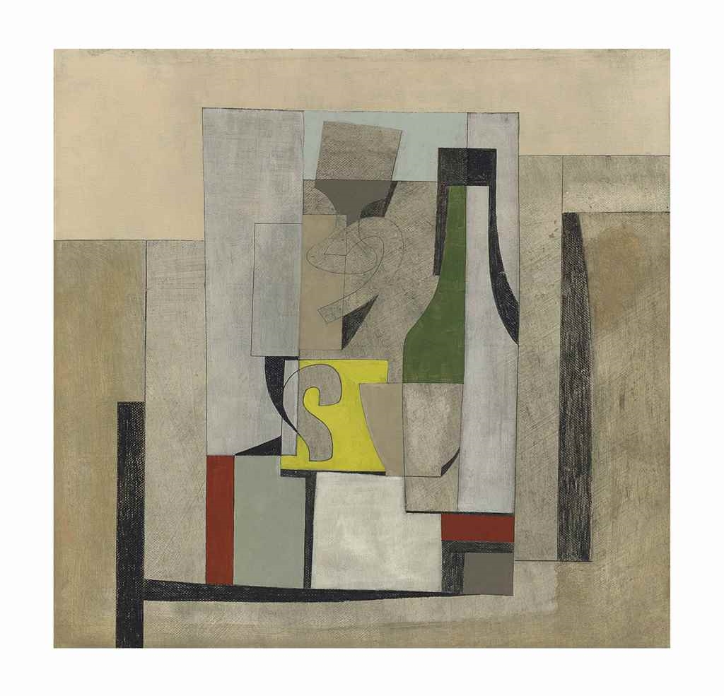 Ben Nicholson | Painted relief (West Penwith) (1946) | MutualArt