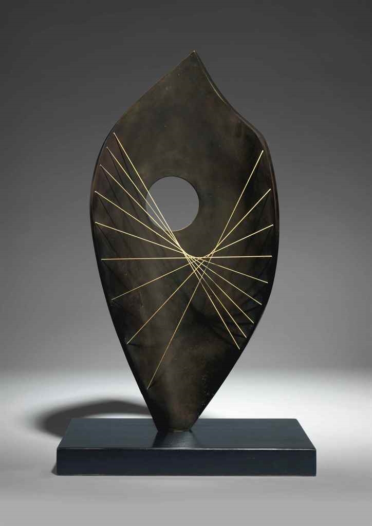 Barbara Hepworth | CURVED FORM (WAVE II) (1959) | MutualArt