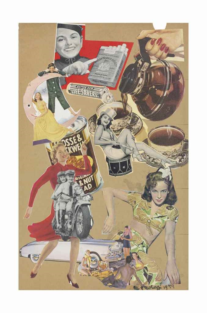 Eduardo Paolozzi | Time Magazine collage; Medicine is for People, Not ...
