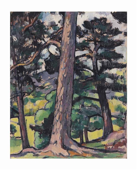 Samuel John Peploe | The Pine Trees | MutualArt
