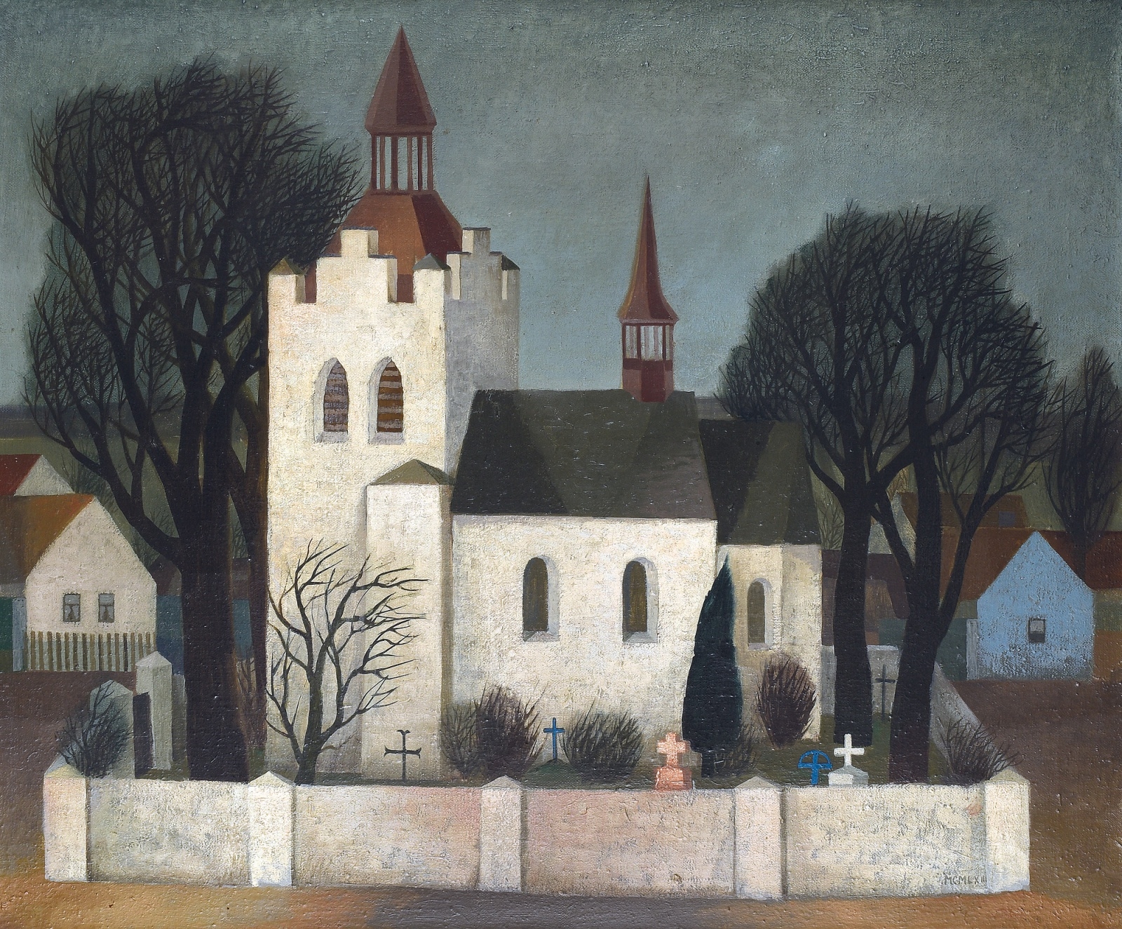 Vlastimil Benes | Bily Kostel (1958) | MutualArt