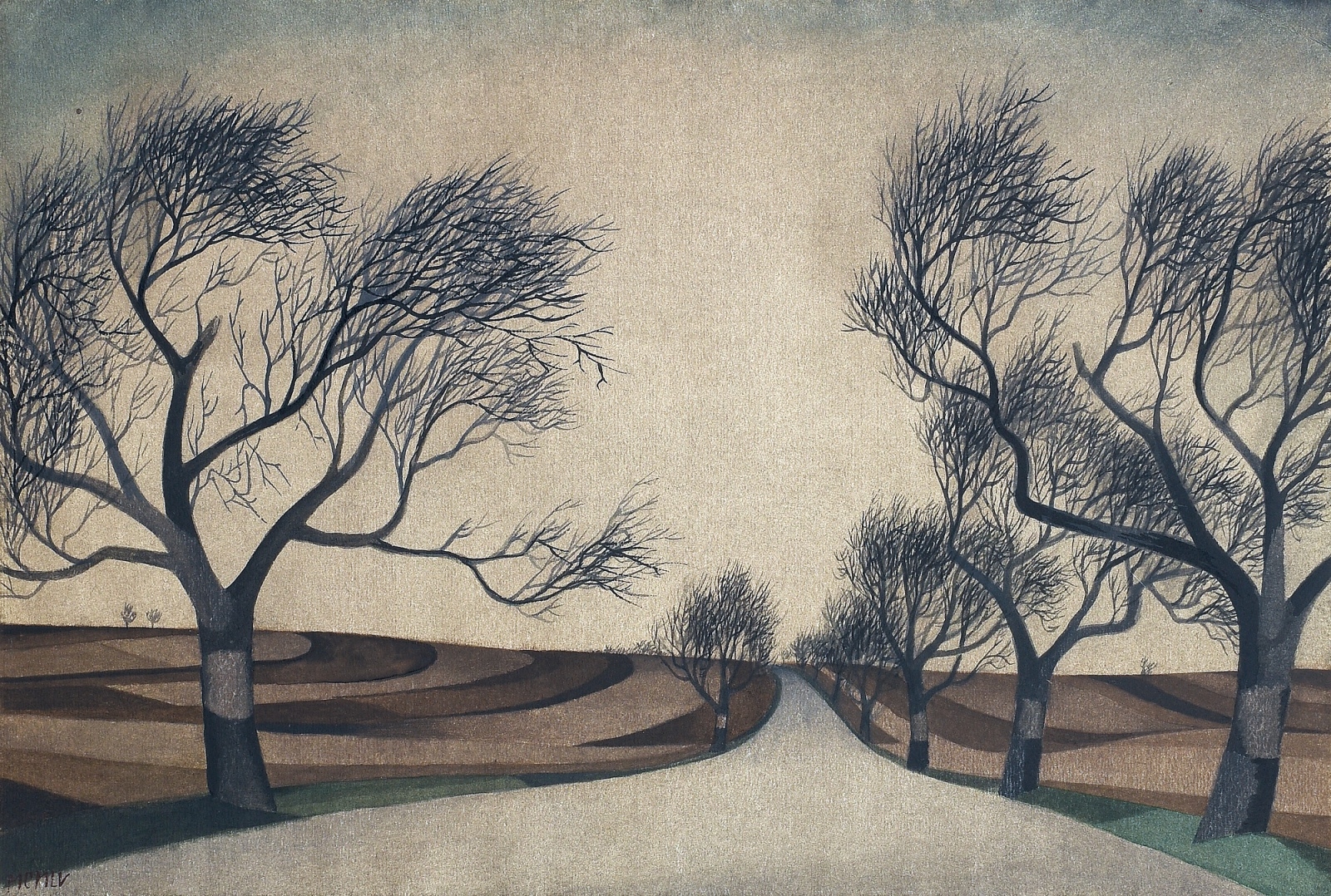 Vlastimil Benes | Bily Kostel (1958) | MutualArt