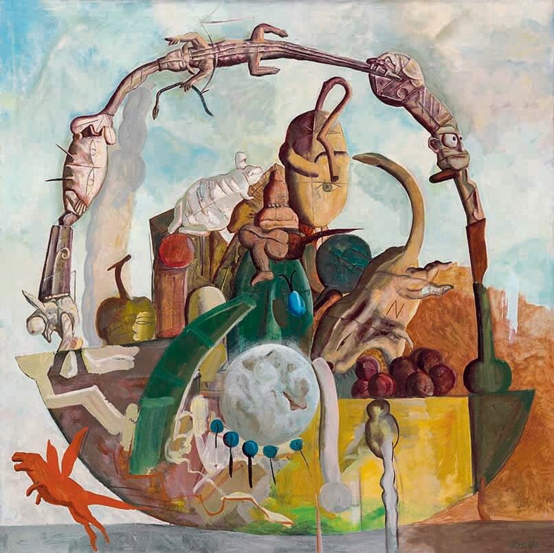 Tang Hui | Jurassic Flower Pot (1993) | MutualArt