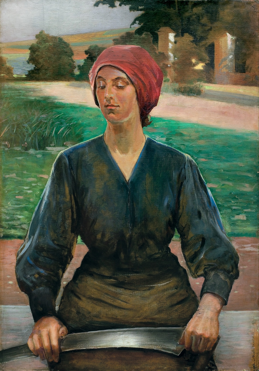 Jacek Malczewski | Portrait of artist's granddaughter - Jacenta ...