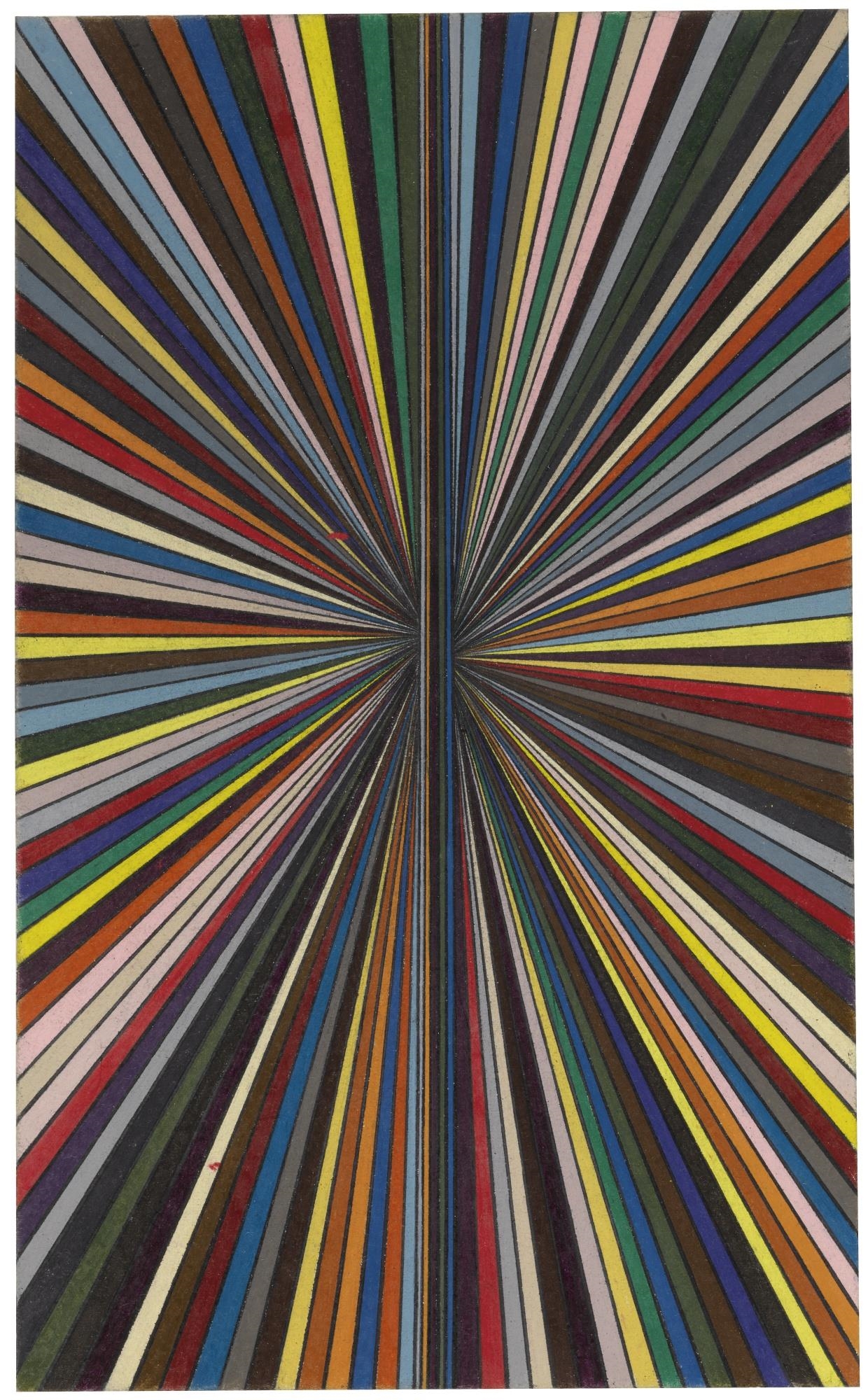 Mark Grotjahn | UNTITLED (FULL COLOR BUTTERFLY FOR HILLARY 47.22) (2016 ...