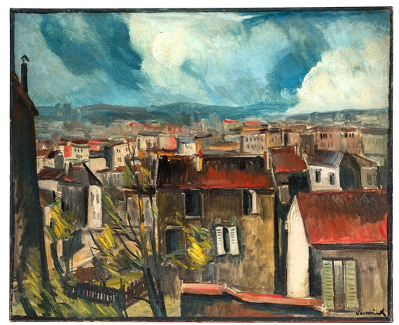 Maurice de Vlaminck | Les toits de Paris (1911) | MutualArt